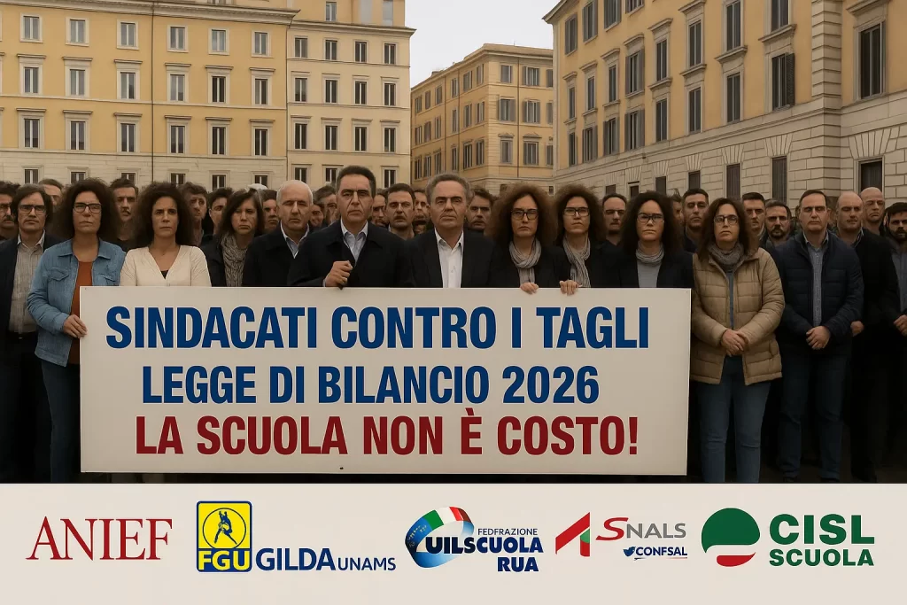 Sindacati contro i tagli della legge di bilancio 2026