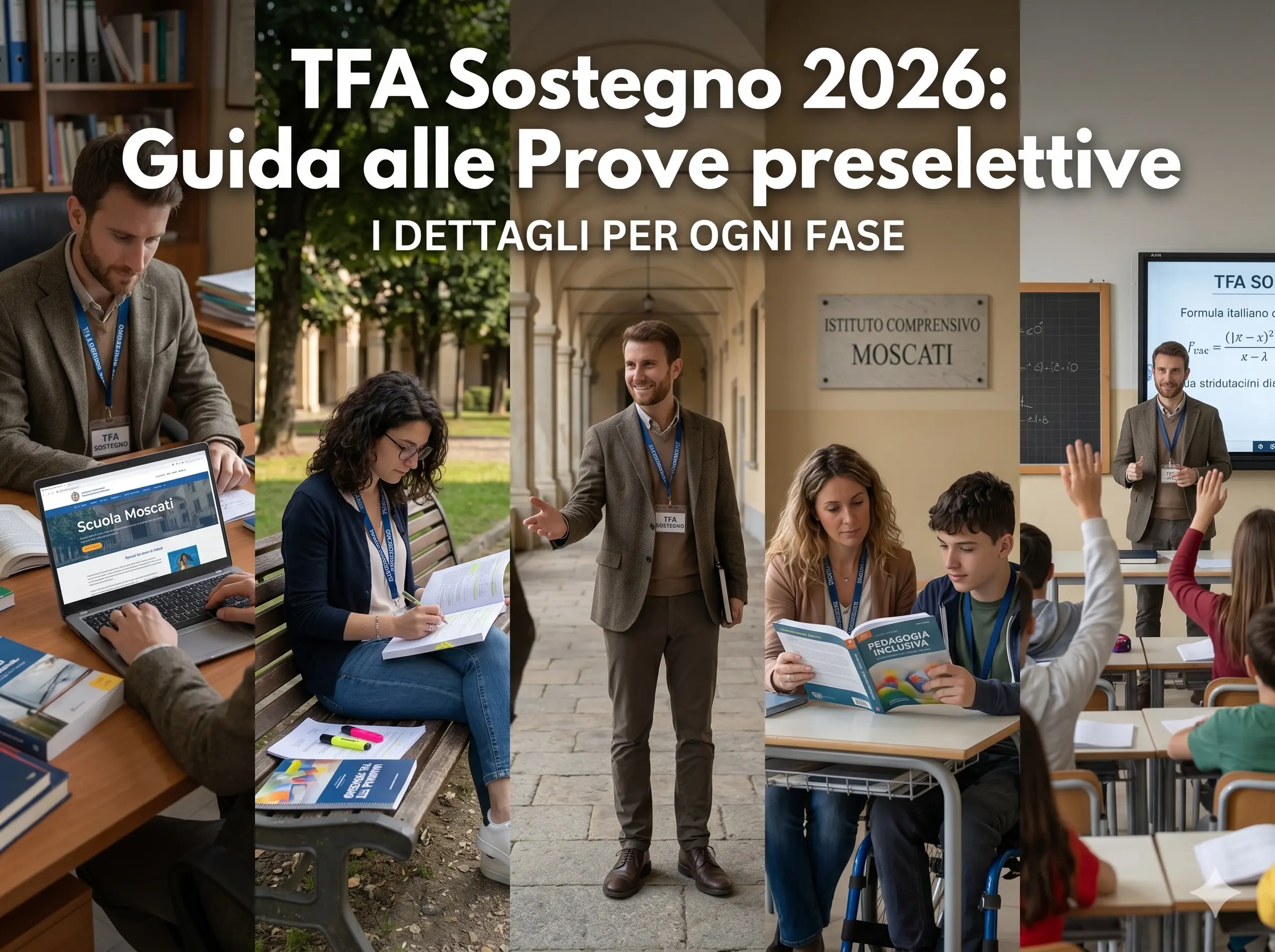 TFA Sostegno 2026 prove preselettive | La Scuola Oggi